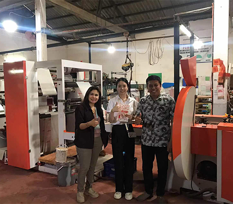 First cooperation with Indonesian customers - XINKE Machinery